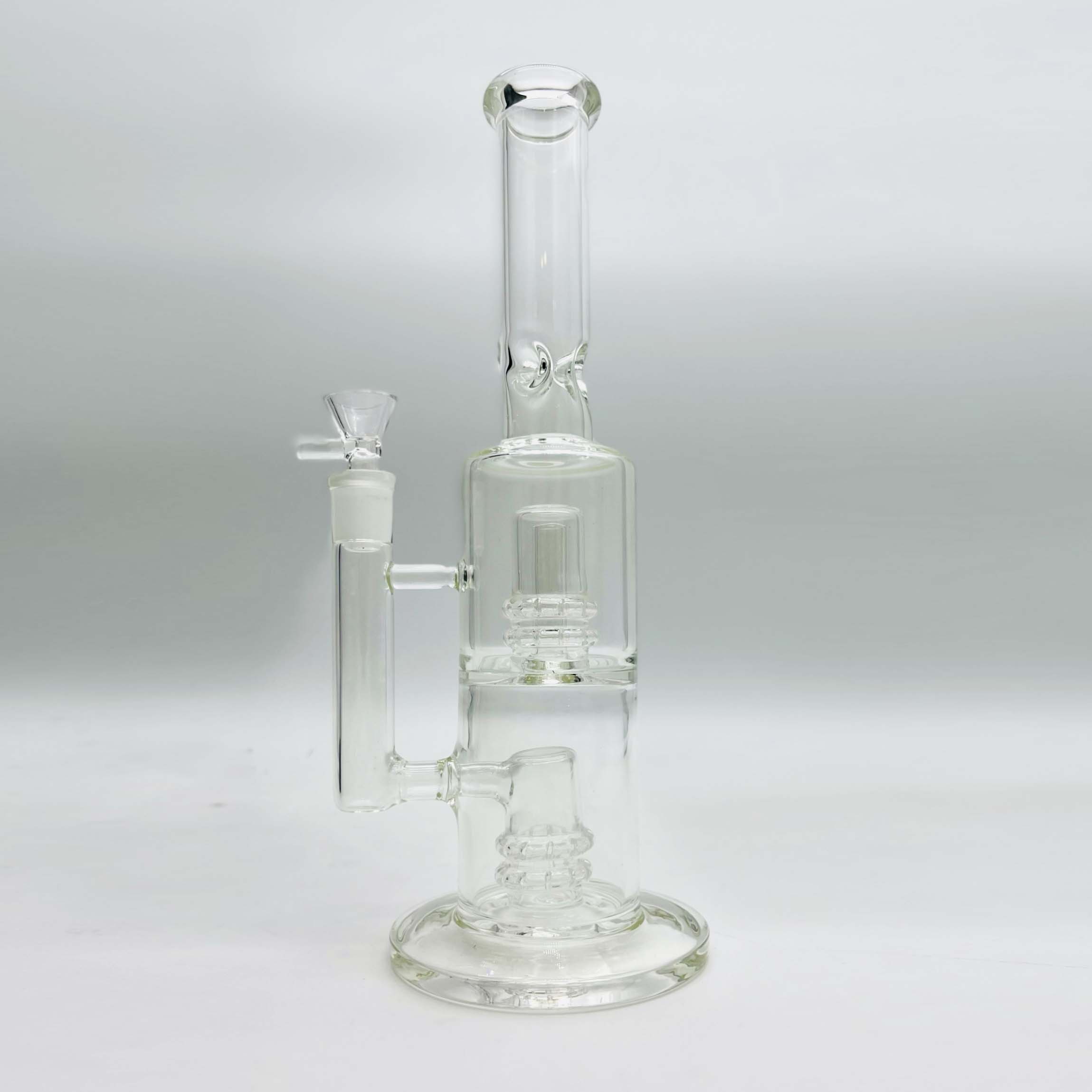 11.5" Glass Bong with Shower head Percolator and Diffuser – Smoqueen