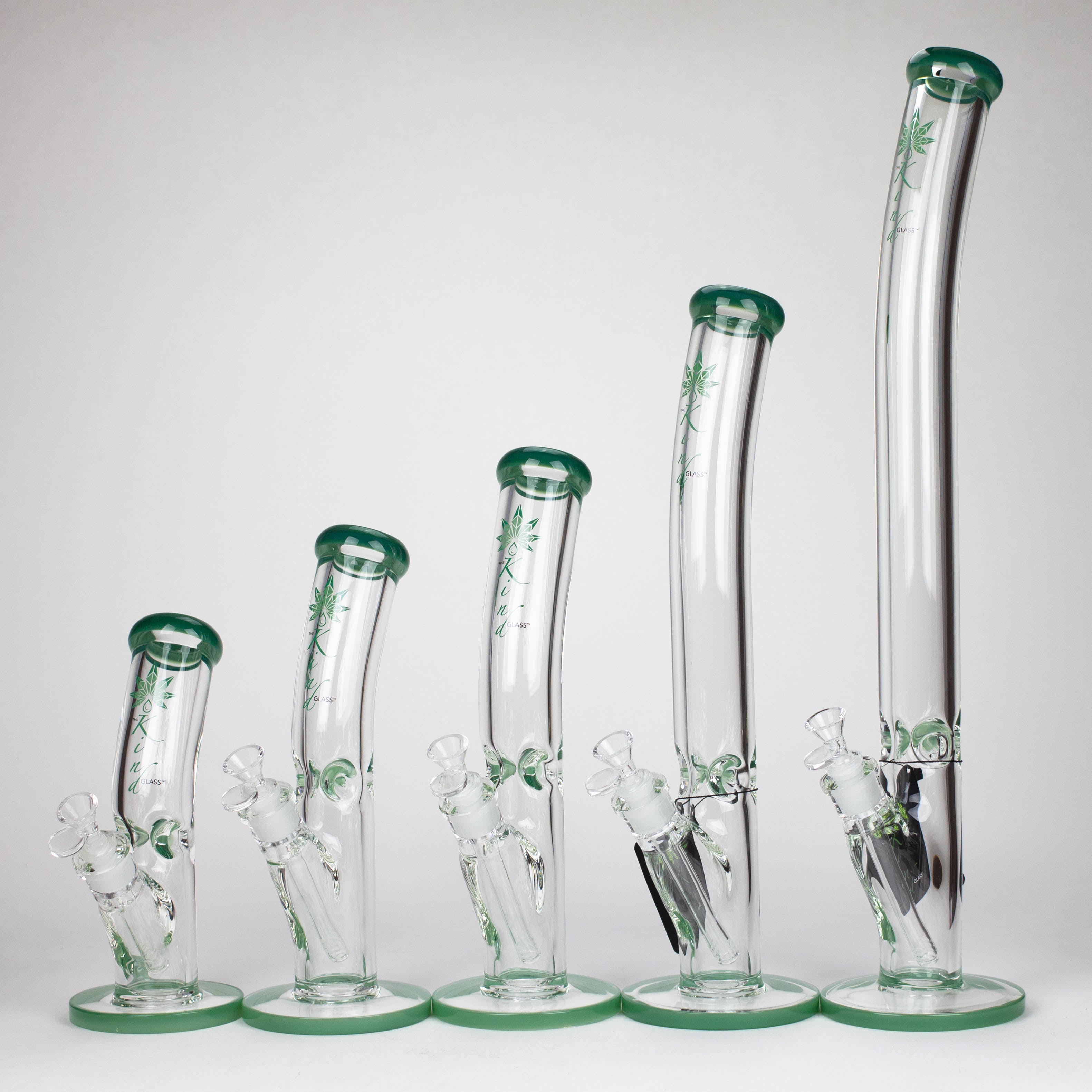 The Kind Glass | Bent Tube Bong – Smoqueen